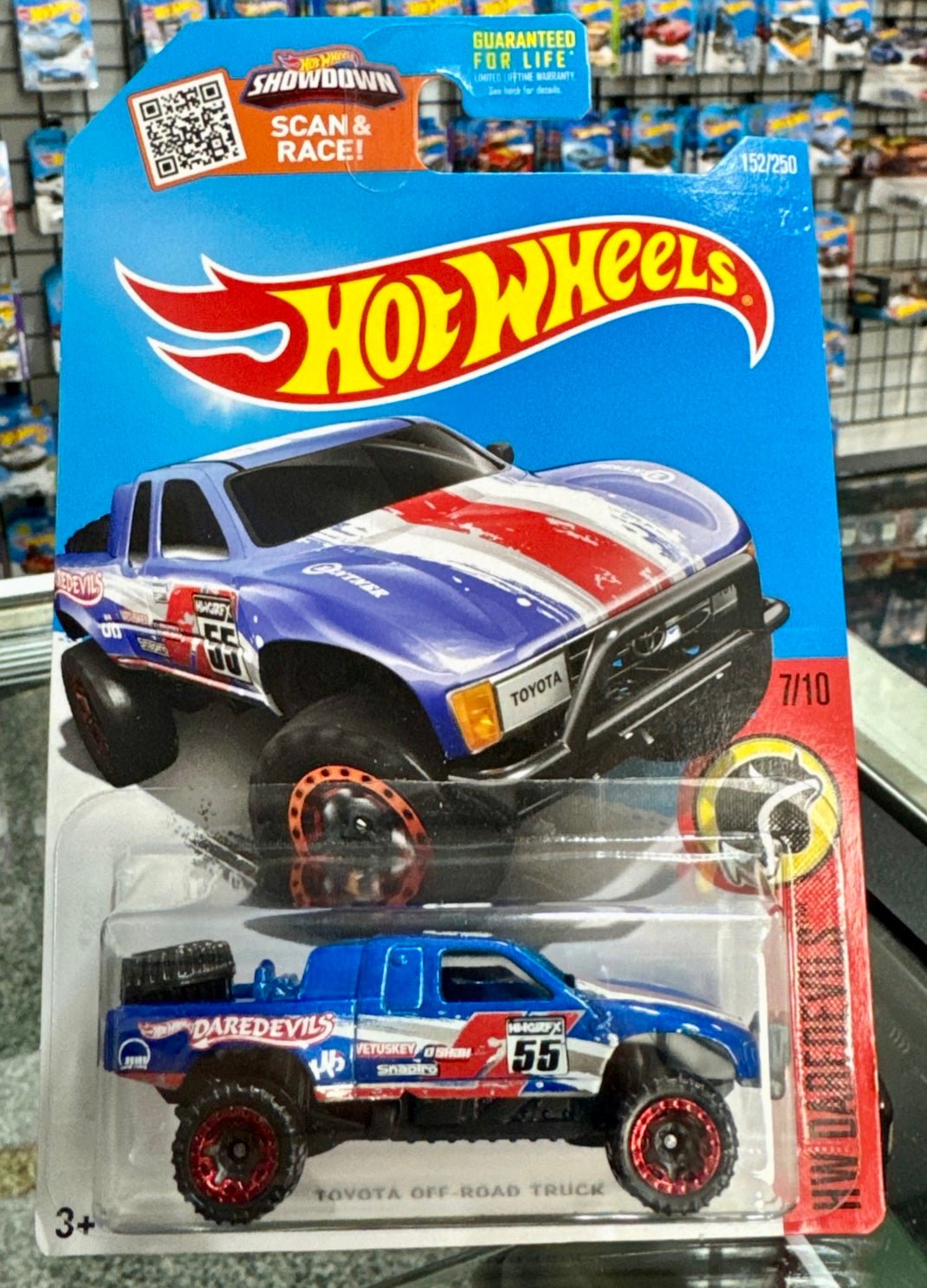 2016 Hot Wheels Toyota Off-Road Truck Daredevils Serie 7/10 #152/250 – American Stanced