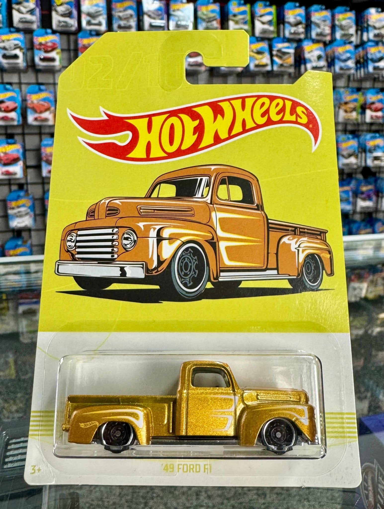 2019 Hot Wheels '49 Ford F1 Truck Series 2/10 "Gold" – American Stanced