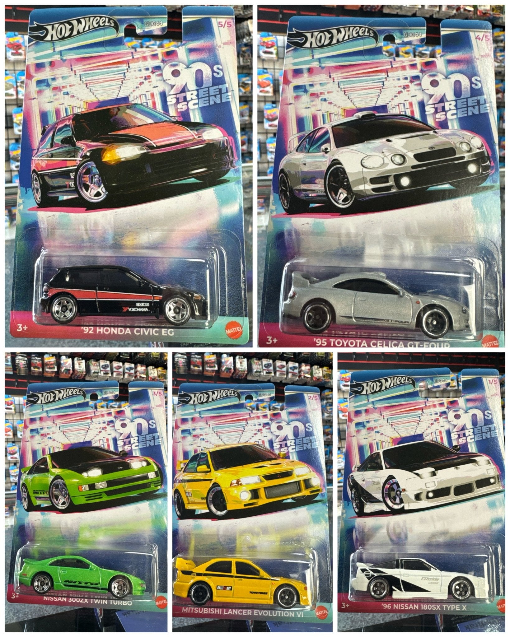 2024 Hot Wheels '90 Street Scene Series – American Stanced