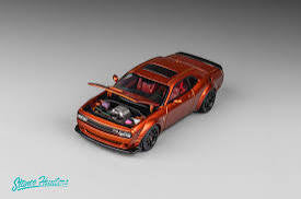 Limited Edition Dodge Challenger SRT Hellcat "Go Mango" – American Stanced