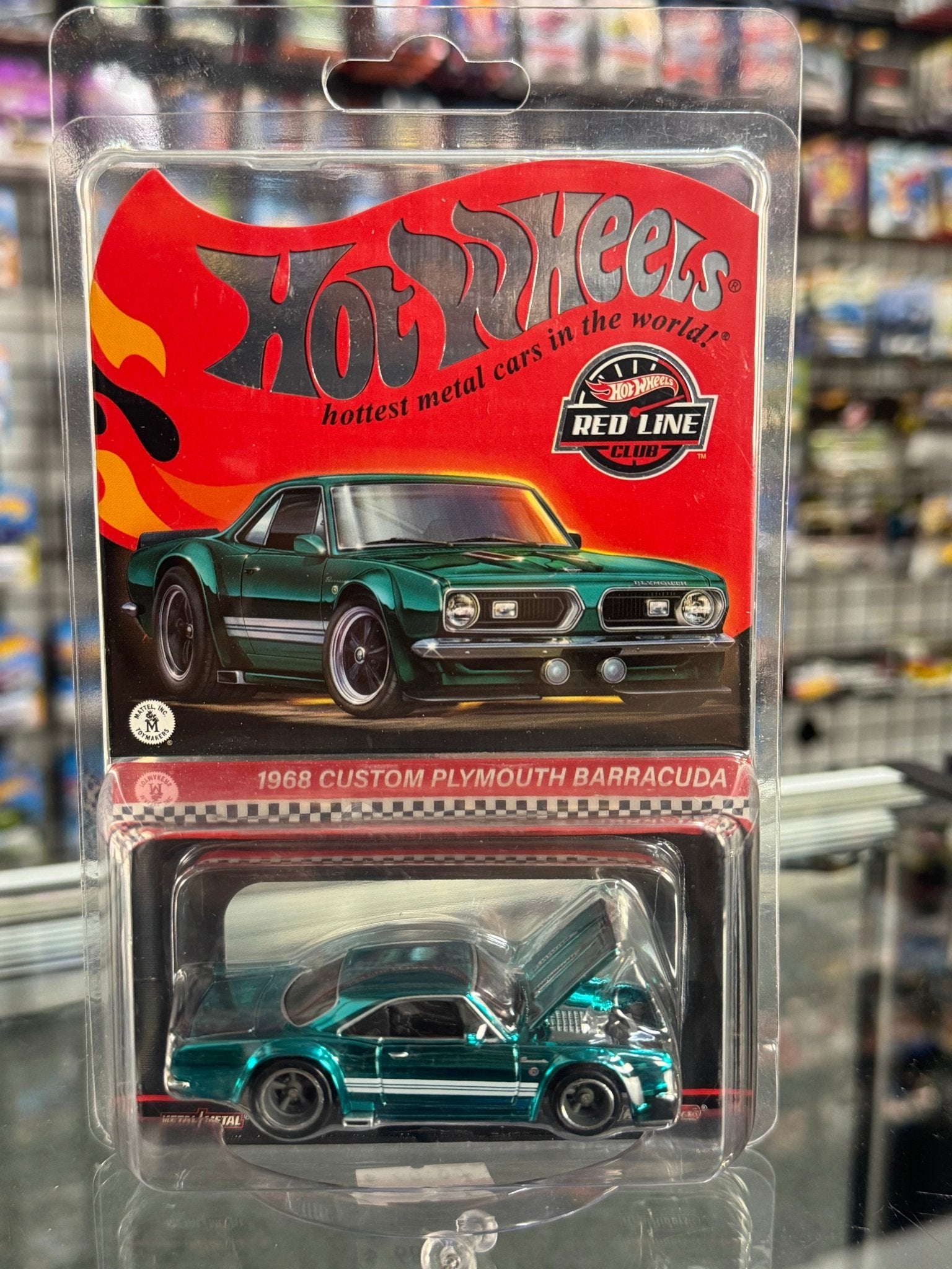 Hot Wheels RLC Exclusive 1968 Custom Plymouth Barracuda – American Stanced