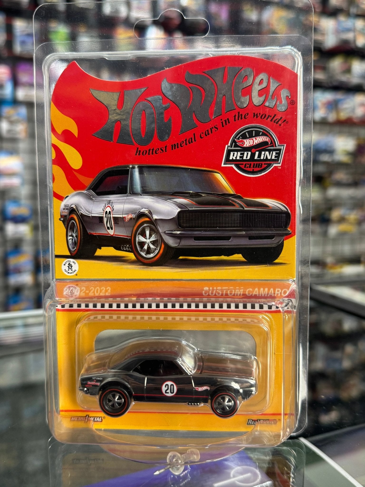 Hot Wheels RLC Exclusive 20th Anniversary Custom Camaro – American Stanced